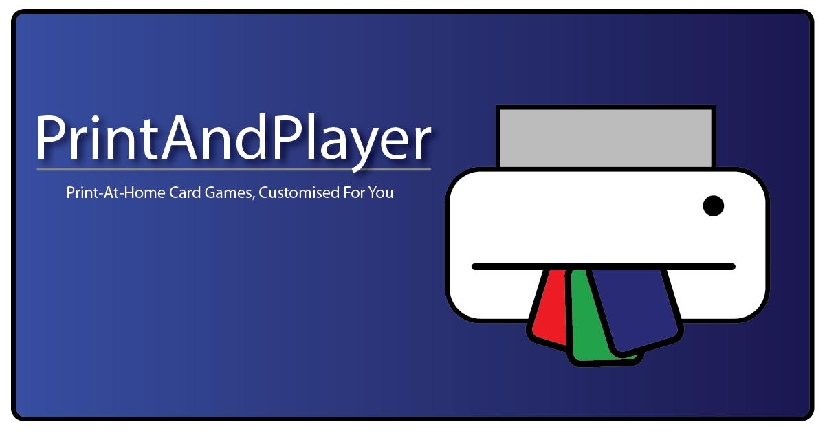 Print-And-Play Card Games